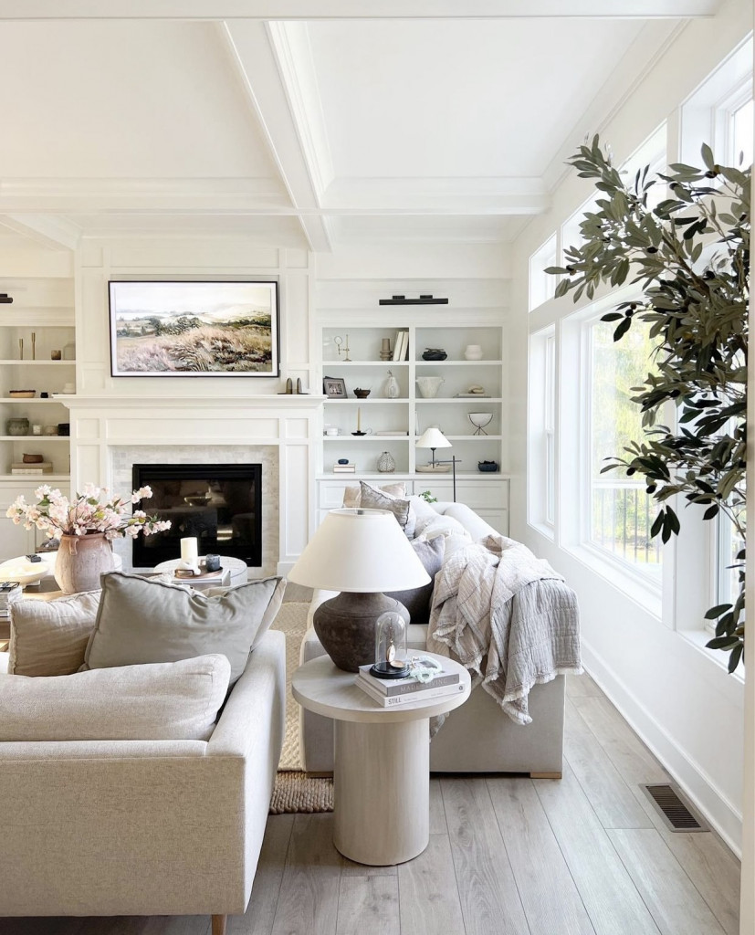 Transitional Great Room — Kayla Haven