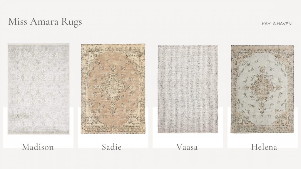 Area Rug Refresh: Updating Our Spaces With Miss Amara — Kayla Haven