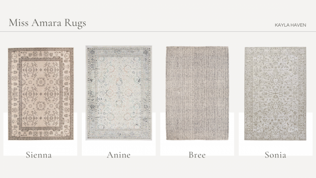 Area Rug Refresh: Updating Our Spaces With Miss Amara — Kayla Haven
